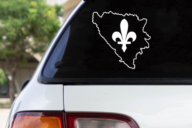 Granice BiH | Naljepnica | Stiker i naljepnica €“ Autenti? an proizvod ...